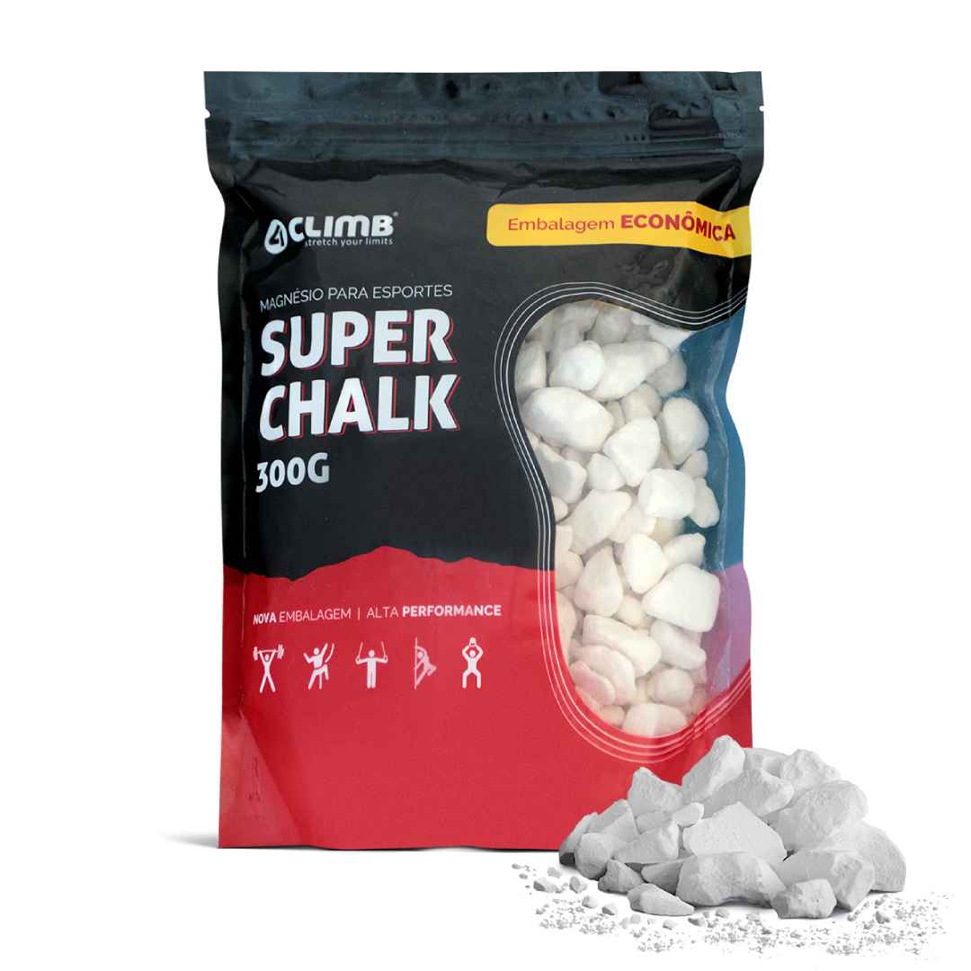 Magnésio Super Chalk 300g 4Climb - Armazém Aventura